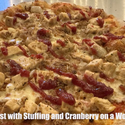 Mint Chocolate Pizza (Xmas Themed)